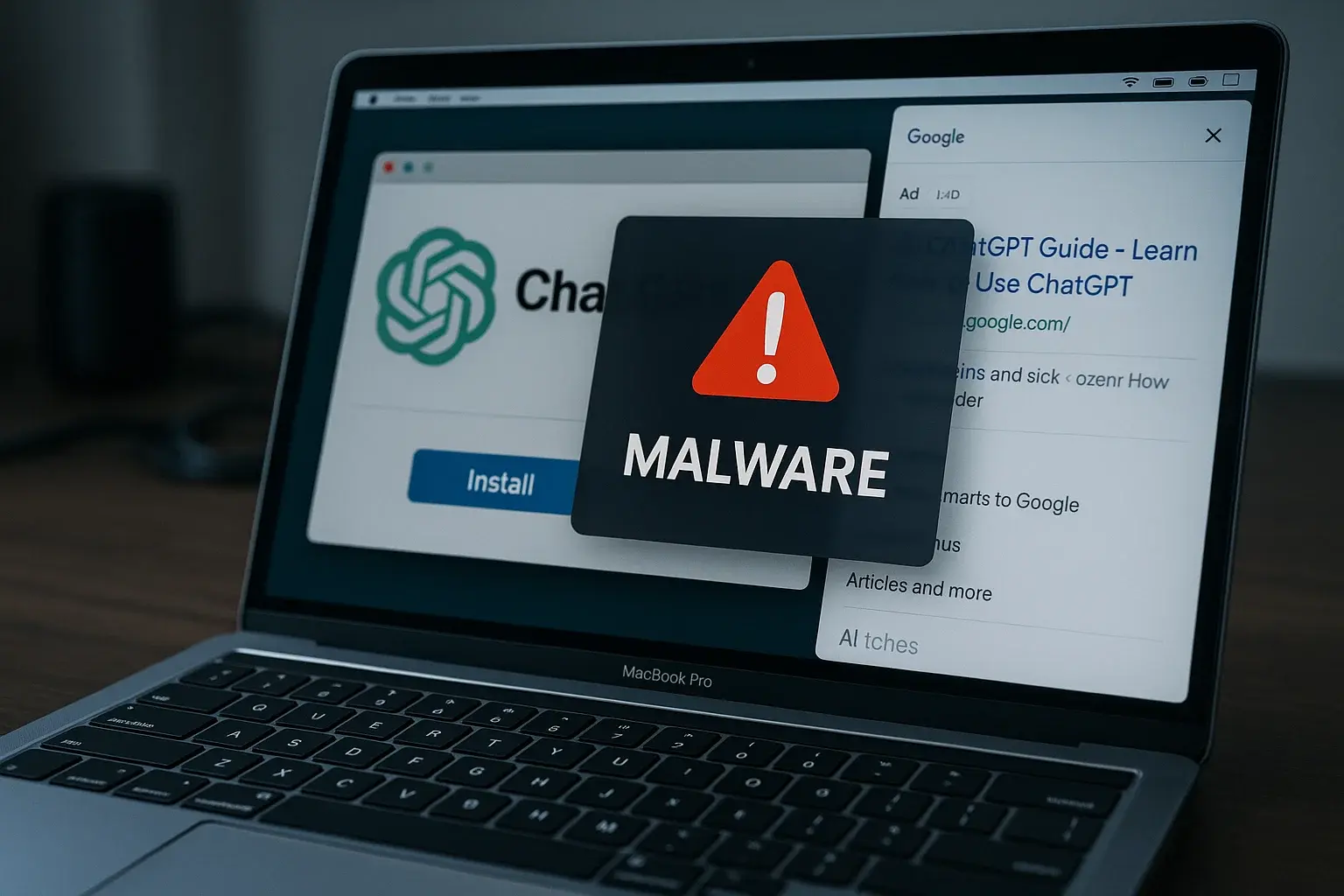 New macOS Malware: Fake ChatGPT Guides and Google Ads